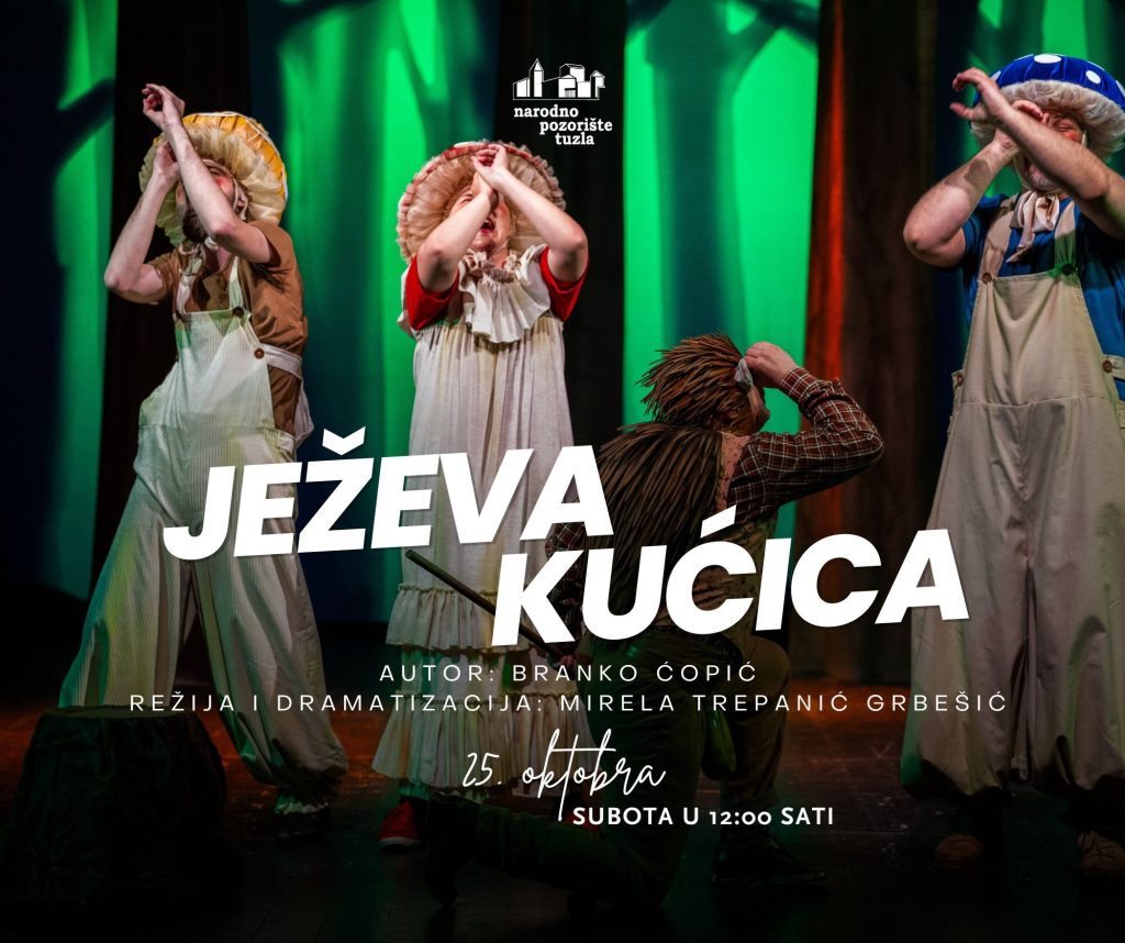 Predstava Ježeva kućica u subotu u Narodnom pozorištu Tuzla - Dojam