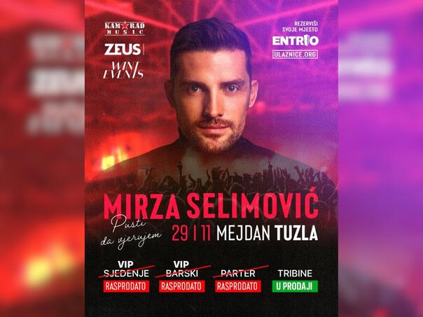 Mirza Selimović stiže u Tuzlu: Mejdan u znaku sjajne muzičke energije ...